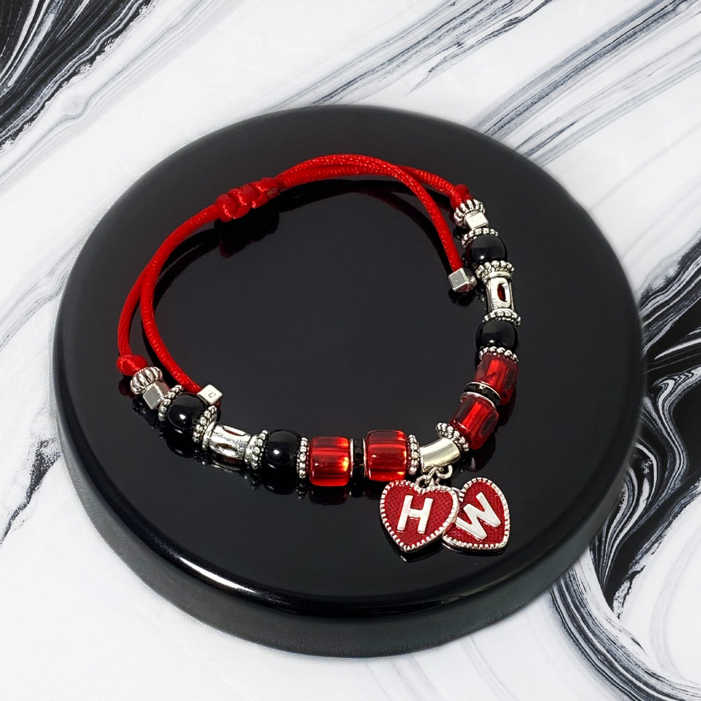 Red Hearts Adjustable Hotwife Anklet – His and Her's Intimates