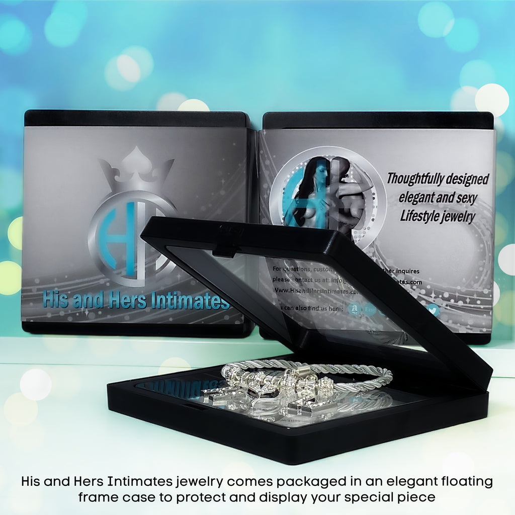 Red Hearts Adjustable Hotwife Anklet – His and Her's Intimates